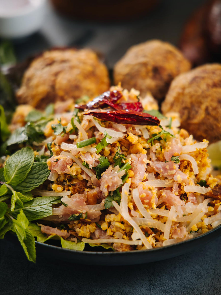 Pork Nam with Pork Ear – Lao Thai Nam