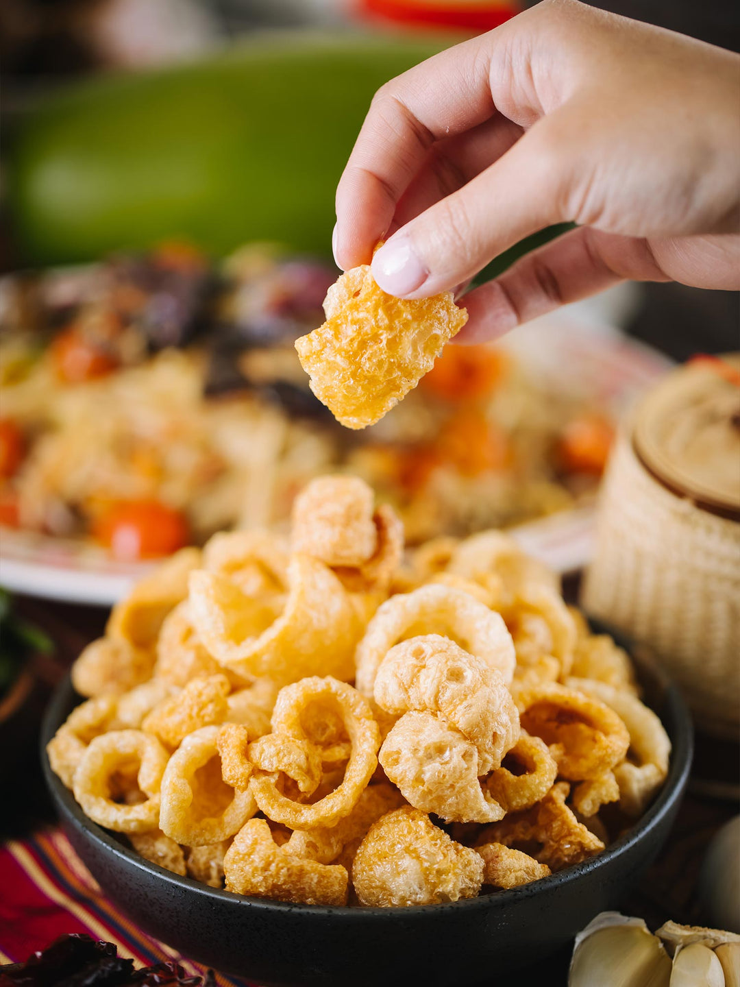 Fried Pork Skin – Lao Thai Nam
